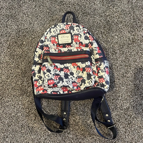 Loungefly | Bags | Loungefly Disney Mickey And Minnie Backpack | Poshmark
